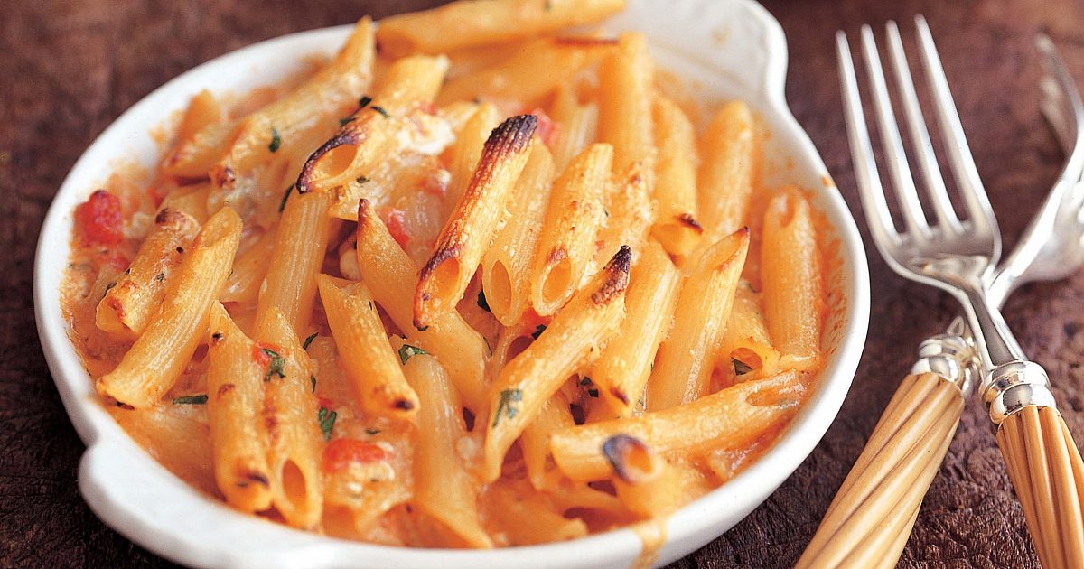 Barefoot Contessa | Penne with Five Cheeses
