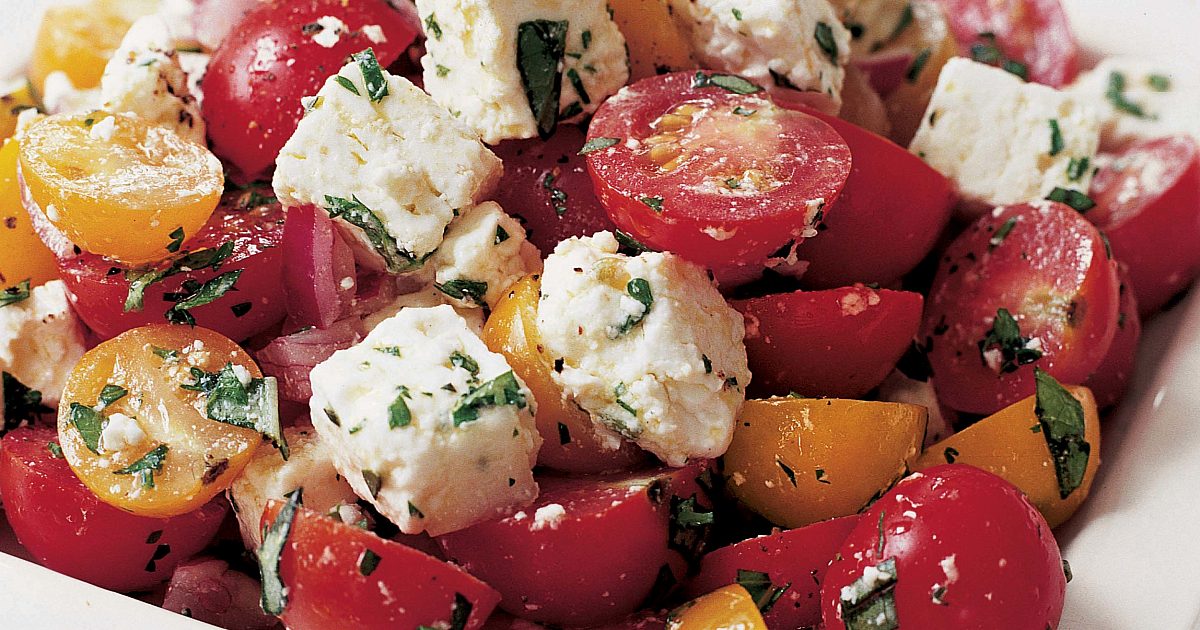 Barefoot Contessa | Tomato Feta Salad