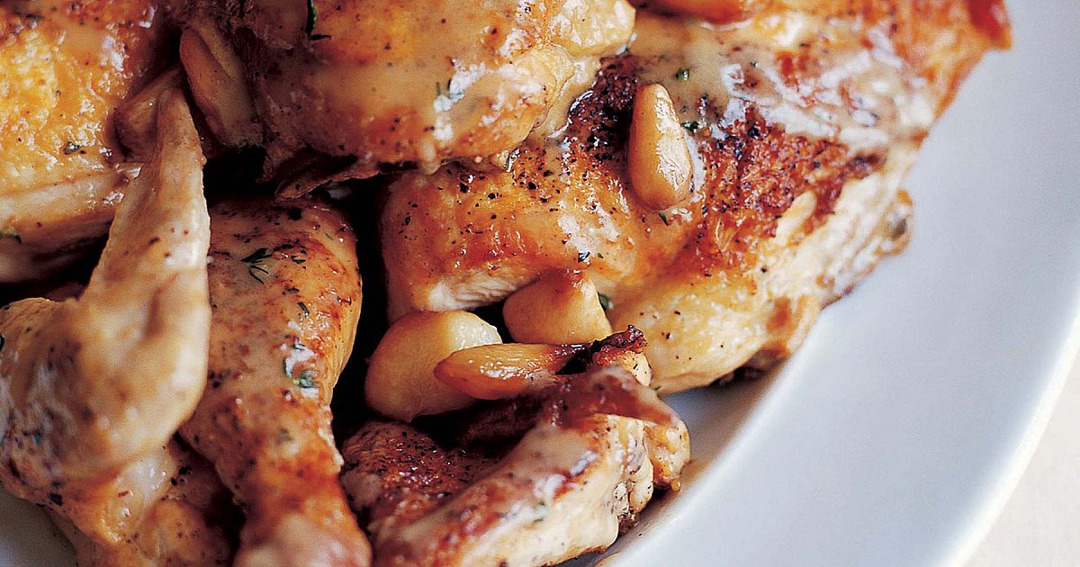 Barefoot Contessa | Chicken with Forty Cloves of Garlic | Recipes